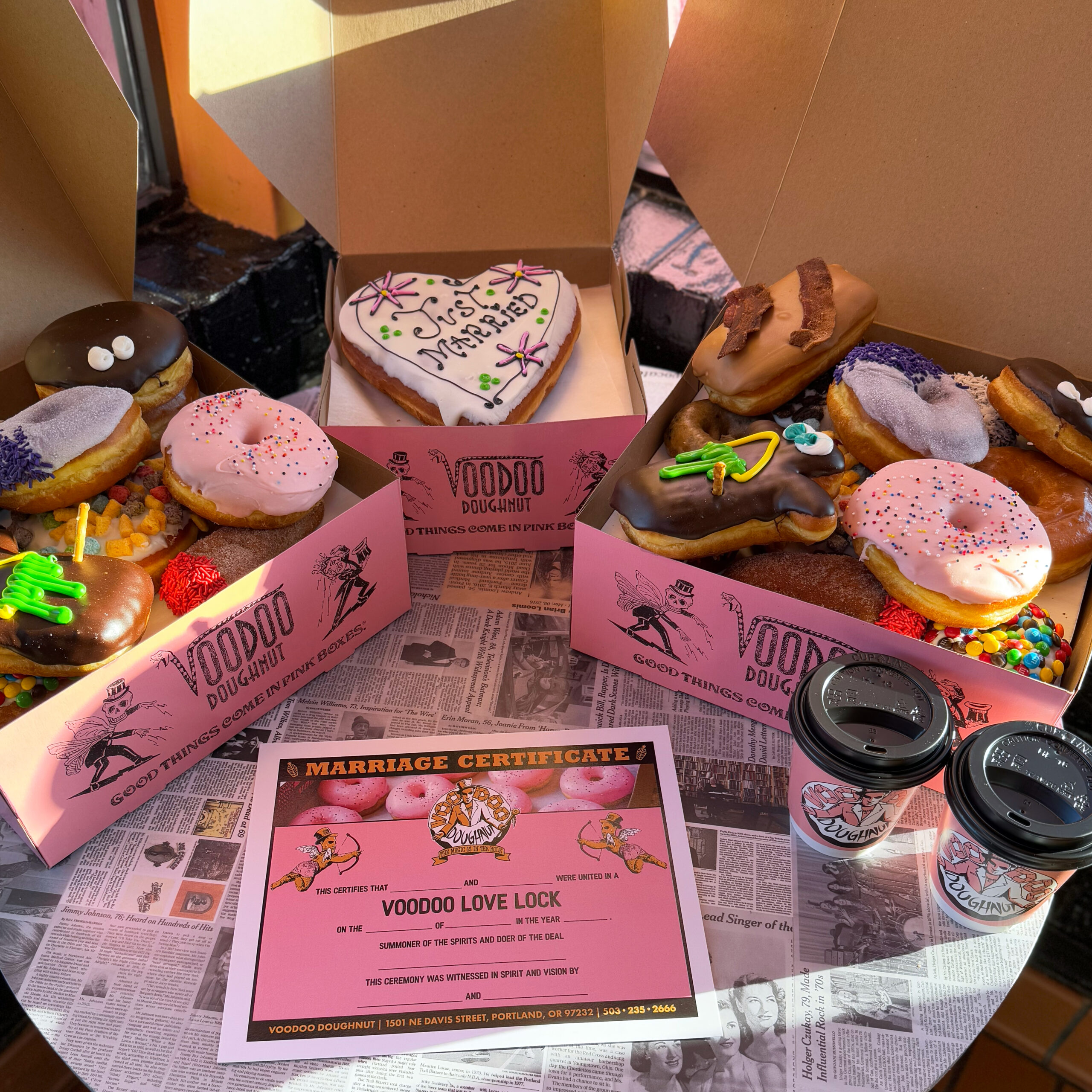 Voodoo Doughnut - Wedding Ceremony
